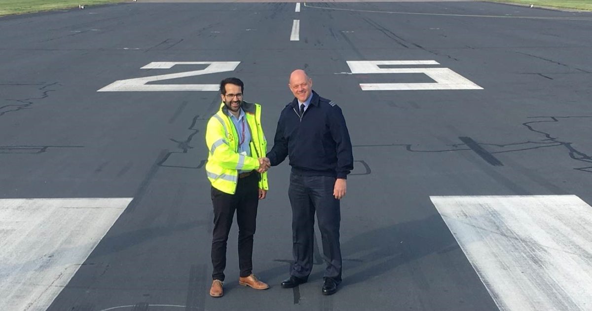 FK Lowry | Runway Handover at RAF Northolt