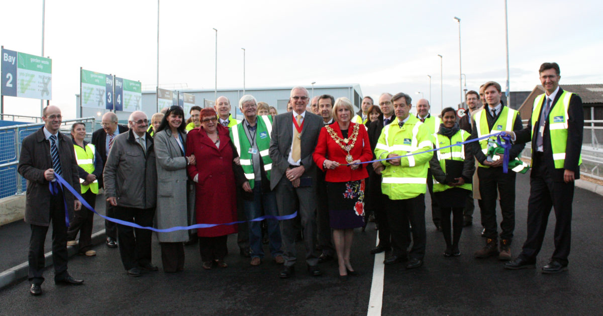 FK Lowry | Waste Transfer Station in Poole officially opens
